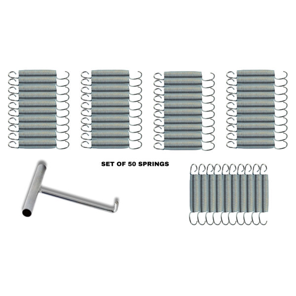 Jumpking Heavy Duty Trampoline Springs Various Sizes for Trampolines, Stainless Steel Trampoline ...